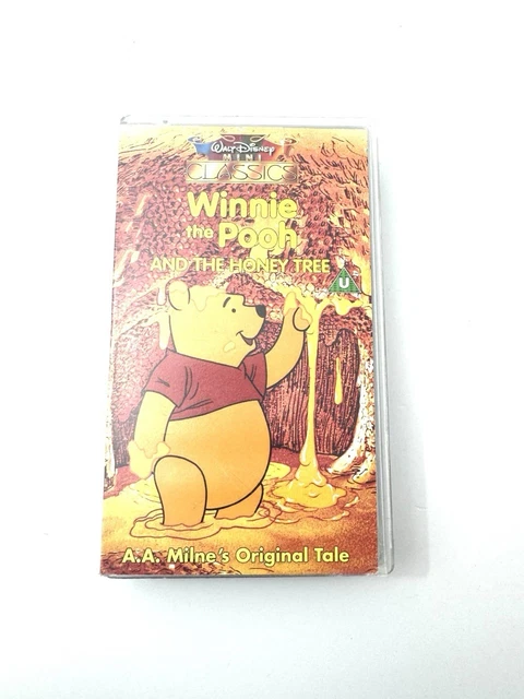 WALT DISNEY MINI Classics Winnie The Pooh And The Honey Tree Vhs Video Vintage £6.95 - PicClick UK