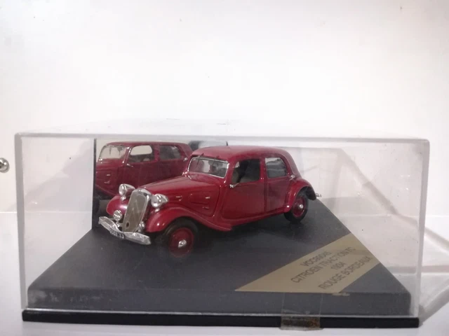 CITROEN TRACTION 7C rouge bordeaux 1934 VITESSE 1/43 EUR 11,90 ...