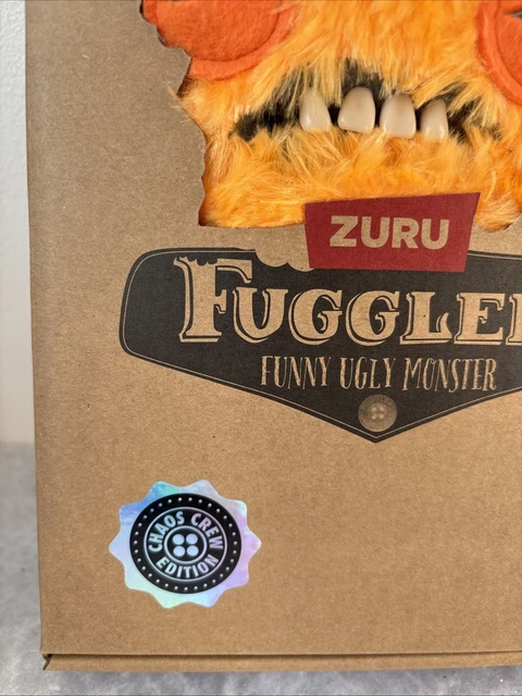 FUGGLER FUNNY UGLY Monster Chaos Crew Squidge New Collectible Plushie ...