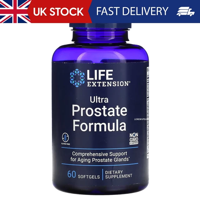 LIFE EXTENSION, ULTRA Prostate Formula, 60 Softgels £25.99 - PicClick UK