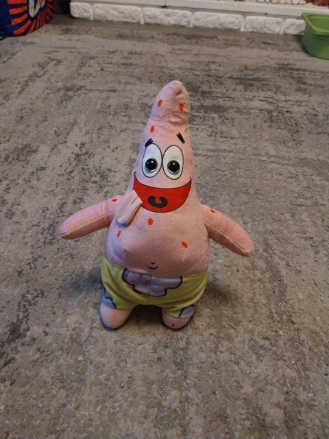 2022 NICKELODEON PLAY Spongebob Squarepants Patrick Star Soft Plush Toy ...