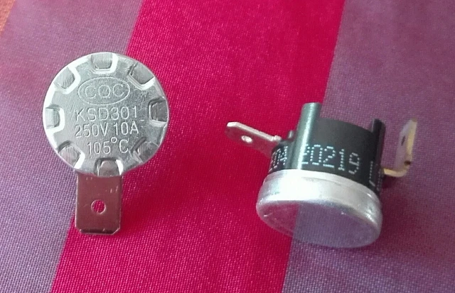 THERMOSTAT KLIXON 105° sécurité thermique pour cafetière SENSEO ...