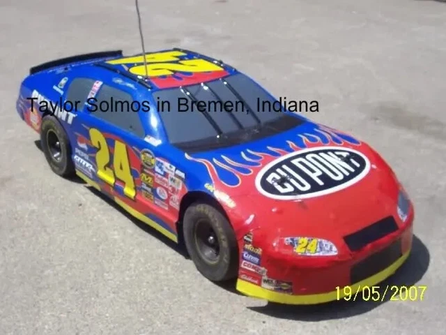 JEFF GORDON #24 Dupont Body Shell For Team Up International 1:6 Nascar ...