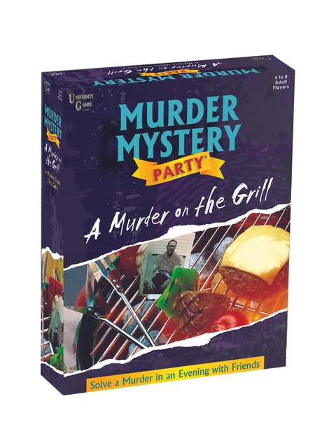 JEU DE FÊTE Pour Adultes Mystère De Meurtre | Un Meurtre Sur Le Grill ...