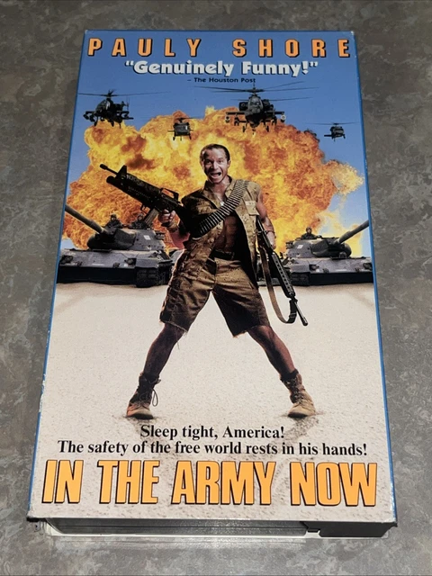 IN THE ARMY Now VHS Comedy Pauly Shore Hollywood Pictures 1995 ...