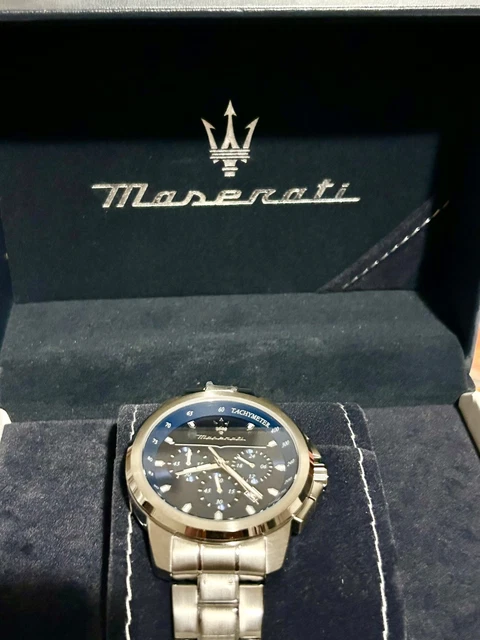 MONTRE MASERATI SUCCESSO Chronographe entièrement en acier, diamètre 44 ...