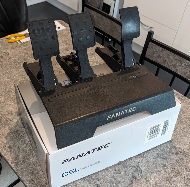 FANATEC CSL ELITE V1 Pedals with Load Cell Brake Kit £132.00 - PicClick UK