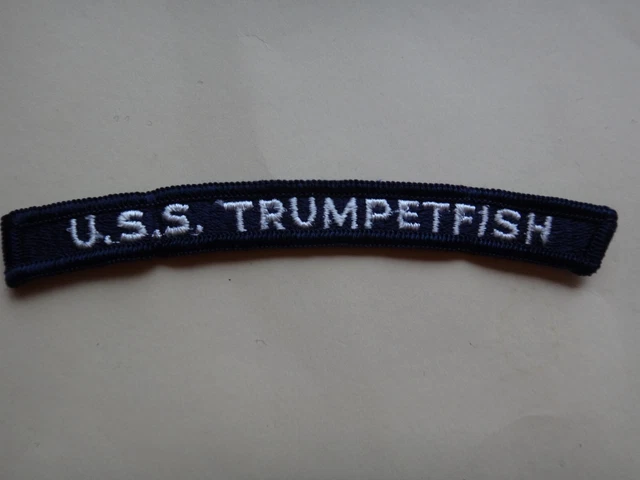 VIETNAM WAR US Navy Rocker Patch USS TRUMPETFISH SS-425 Submarine £5.80 ...