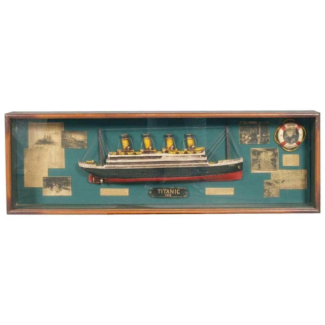 HISTORIC TITANIC 1912 Ships Model Memorabilia Diorama EUR 345,76 ...