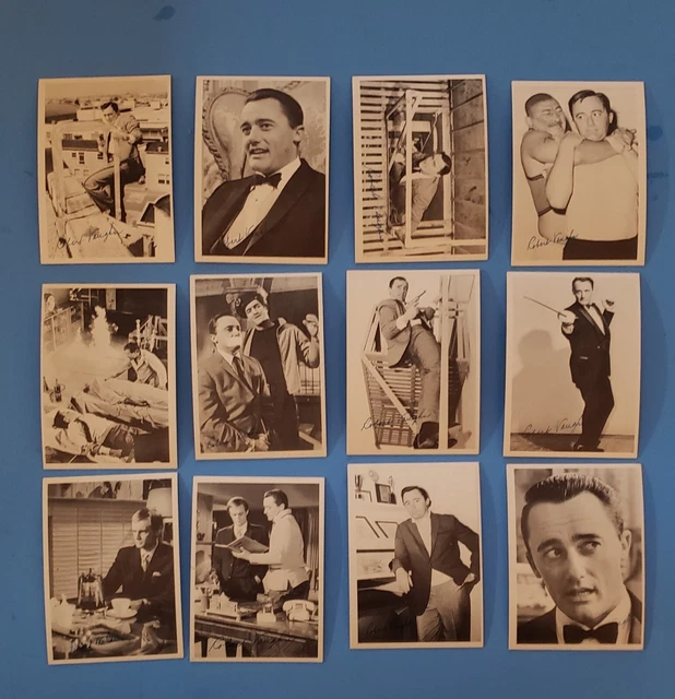 12 MAN FROM U.N.C.L.E. Robert Vaughn Trading Cards 1965 Vintage TV Show $31.92 - PicClick AU