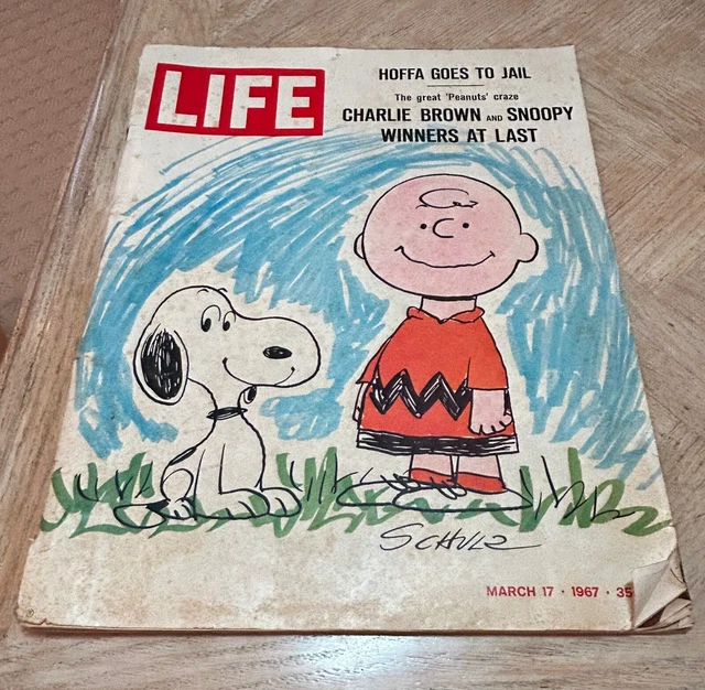 LIFE MAGAZINE - March 17, 1967 - Peanuts Craze Charlie Brown & Snoopy £ ...