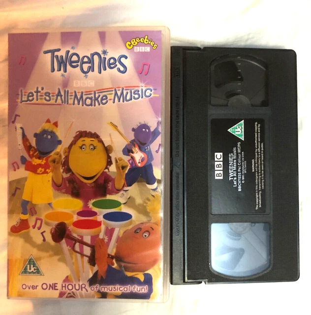 RARE - TWEENIES - Let's All Make Music [VHS] £19.99 - PicClick UK