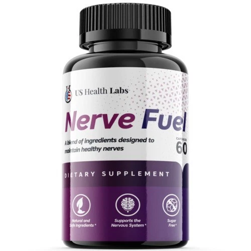 NERVE FUEL, NERVE Fuel Capsules pour Sain Nerfs & Nerfs Douleur (60 ...