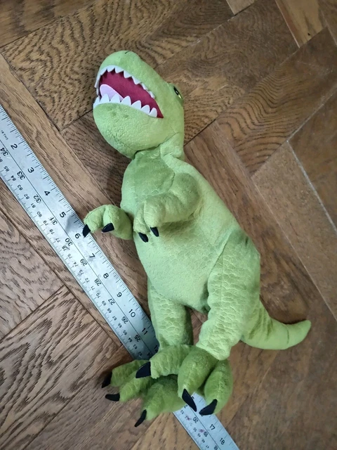 IKEA JATTELIK Green T-Rex Dinosaur Soft Toy Plush Figure Teddy 40cm £6. ...