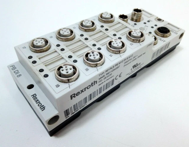REXROTH RF-FLS PB M12 DI 8 M12 Profibus R911294587 EUR 110,00 - PicClick DE