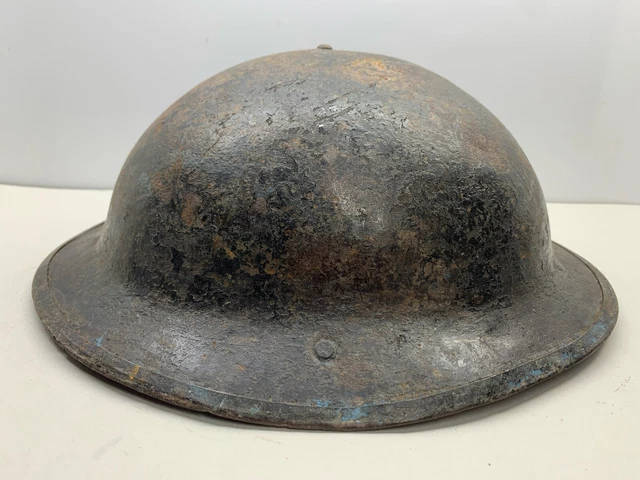 ORIGINAL WW1 WW2 British Army Mk1* Combat Helmet Shell £30.00 - PicClick UK