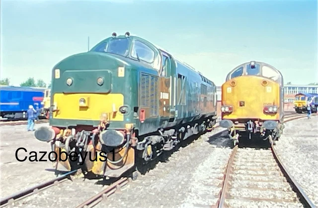 ORIGINAL 35MM SLIDE Train Class D6990 At Eastleigh Dated 2009 (96) £2. ...