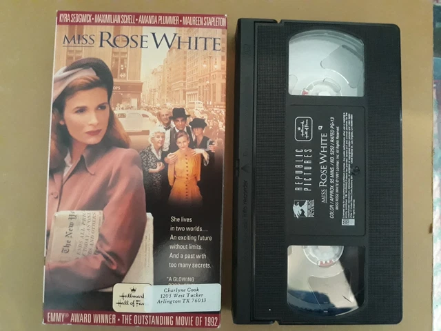 MISS ROSE WHITE (VHS 1993) 5252. Amanda Plummer, Kyra Sedgwick, Penny ...