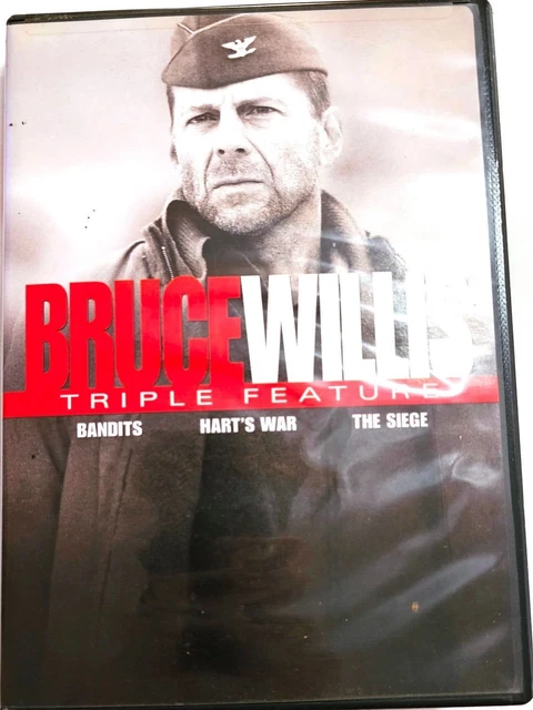 BRUCE WILLIS - Triple Feature (DVD) Bandits, Harts War, The Siege $11.06 - PicClick CA