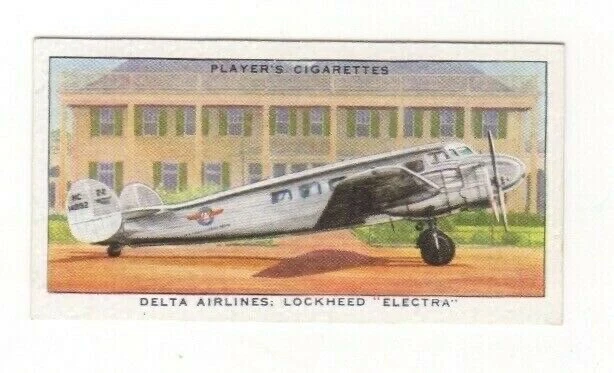 INTERNATIONAL AIR LINERS. #40 Delta Airways (USA). Lockheed “Electra ...