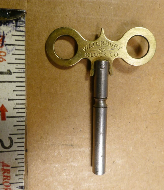 ANTIQUE EXTRA LONG Neck Waterbury Clock Key -BEST OFFER- $23.00 - PicClick