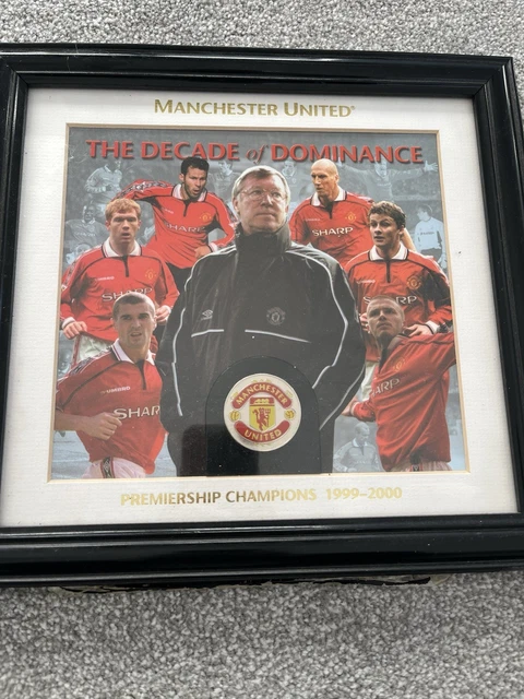VINTAGE MANCHESTER UNITED Decade Of Dominance Limited Edition MUFC Man ...