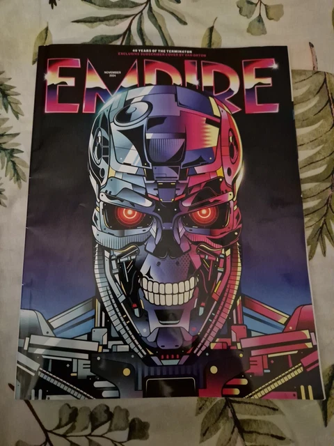 EMPIRE MAGAZINE NOVEMBER 2024 Terminator Subscriber Edition No 433 £3. ...