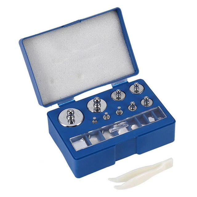 LABORATORY GRAMS PRECISION Calibration Weight Digital Scale Set Weight ...