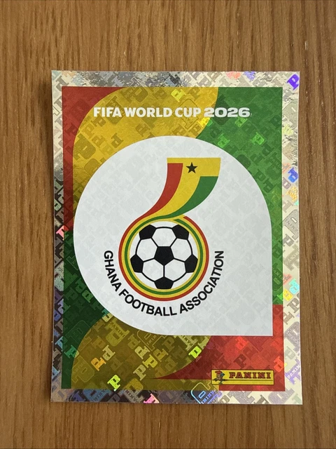 PANINI FIFA WORLD Cup 2026: GHA-1: Ghana Emblem £1.59 - PicClick UK