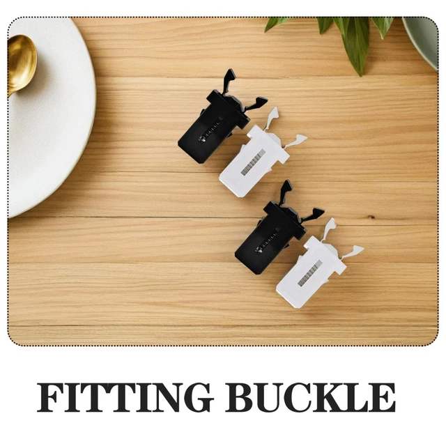 5 PACK PRESS Type Trash Can Fittings Bin Lid Lock Clip Garbage Cover ...