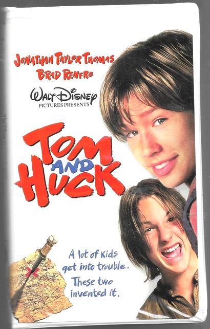 VHS DISNEY'S TOM and Huck Jonathan Taylor Thomas & Brad Renfro 92 ...