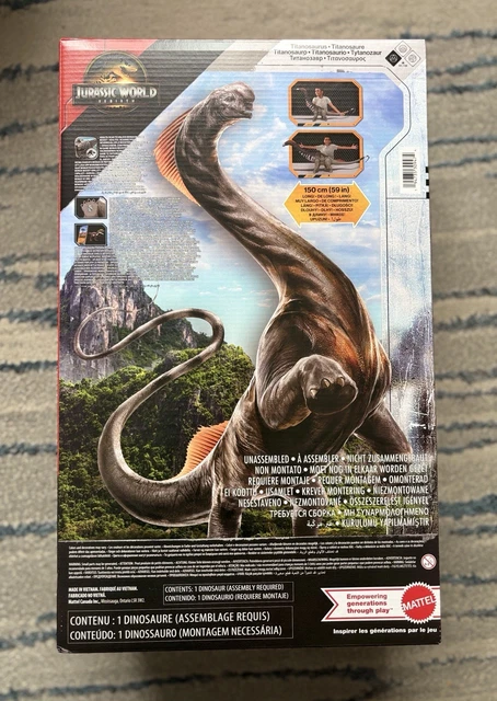 JURASSIC WORLD REBIRTH Titanosaurus Super Colossal - 150 Cm !!! EUR 169 ...