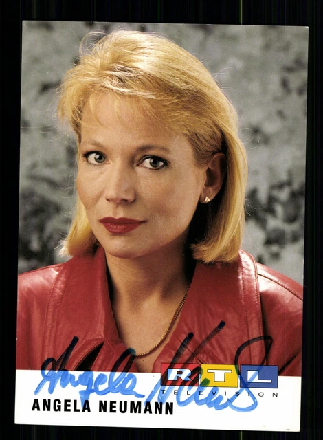 ANGELA NEUMANN RTL Autogrammkarte Original Signiert + F 6797 EUR 2,99 ...