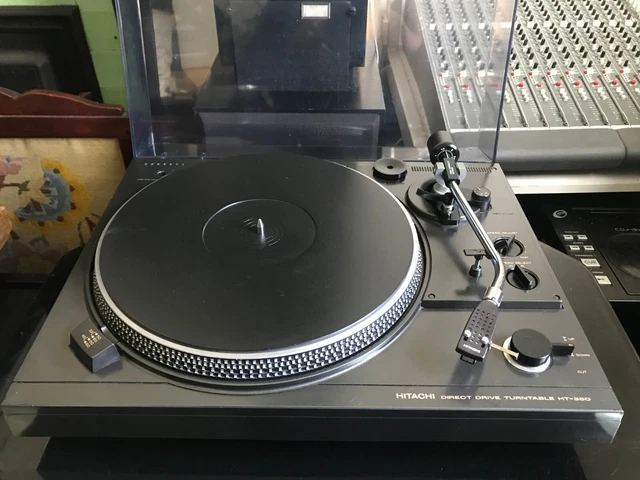 HITACHI HT-350 DIRECT Drive Turntable £125.00 - PicClick UK