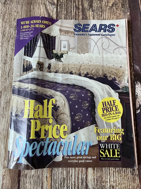 VINTAGE 1999 SEARS Half Price Spectacular Catalog Fashion Electronics ...