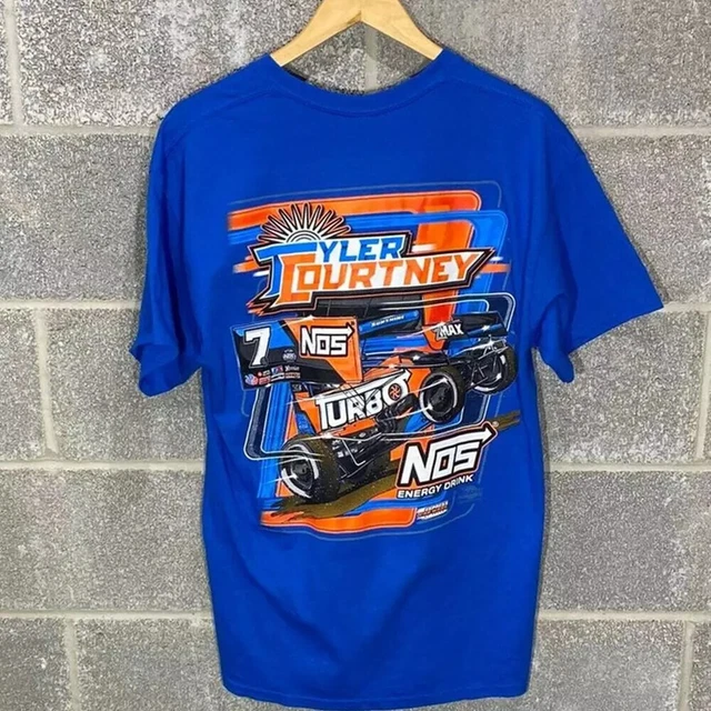 VINTAGE TYLER COURTNEY Sprint Car Dirt Track Racing Tshirt, Tyler ...