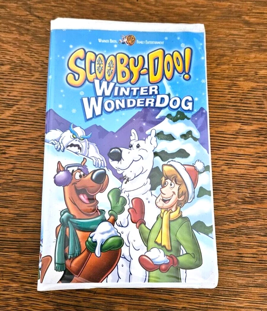 SCOOBY-DOO WINTER WONDERDOG VHS 2002 Classic Kids Animated Cartoon ...
