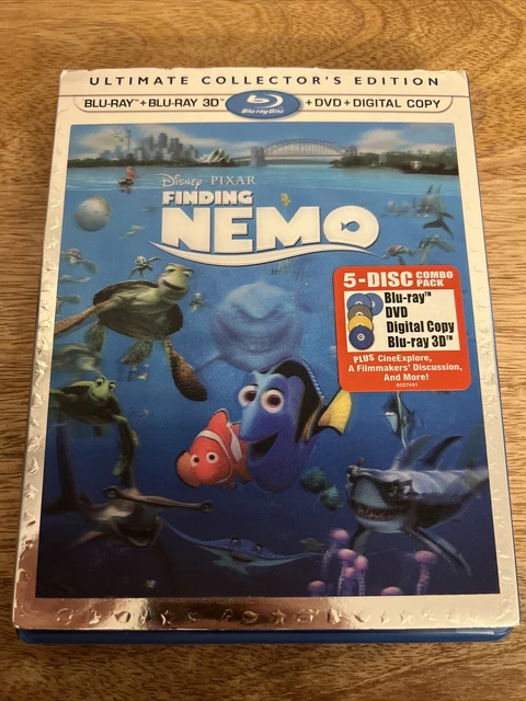FINDING NEMO DISNEY Pixar Ultimate Collectors Edition Blu-Ray 3D + Blu-Ray EUR 26,22 - PicClick FR