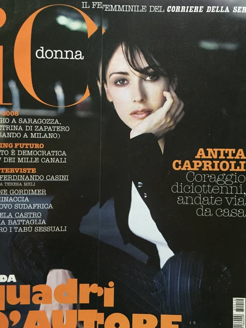 IO 2008 12.ANITA CAPRIOLI,MARIELA CASTRO,JACK VETTRIANO,NADINE GORDIMER ...