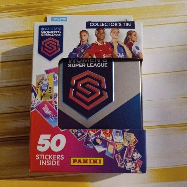 PANINI BARCLAYS WOMEN'S Super League WSL 2025 Official Stickers Pocket ...