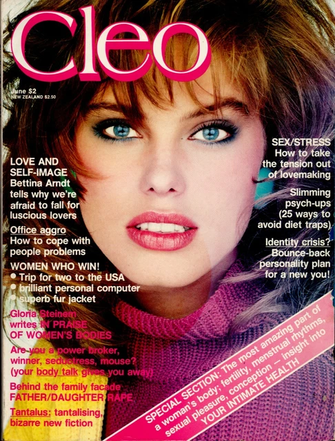 CLEO AUSTRALIA MAGAZINE- June 1984 - Renee Simonsen cover £19.02 ...