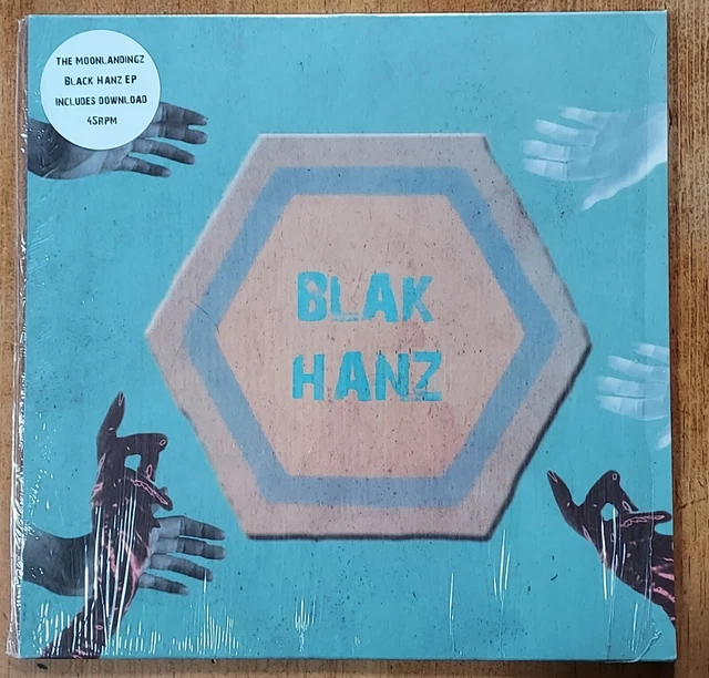 2016 THE MOONLANDINGZ-BLAK Hanz 10" Ep Transgressive Trans260X Limited ...