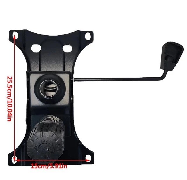 UK REPLACEMENT OFFICE Chair Stool Tilt Lock Lever Mechanism Plate 15cm ...