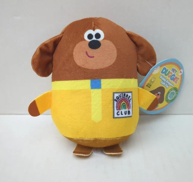 HEY DUGGEE DIDDY Duggee Plush Pocket Sized Squishie Soft Toy 4.5 Inch ...