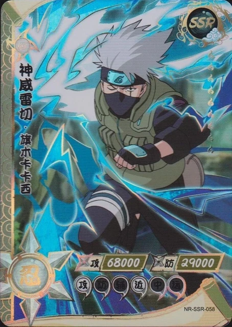 KAYOU NARUTO TCG - Kakashi Hatake NR-SSR-058 - Holo - Full Art - Chinesisch EUR 2,59 - PicClick DE
