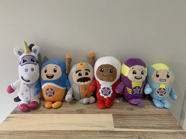 GO JETTERS SOFT Toy Full Set Bundle Ubercorn Xuli Foz Glitch Lars Kyan ...