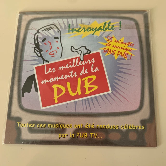 LES MEILLEURS MOMENTS de la pub - 55 minutes de musique sans pub !/ CD ...