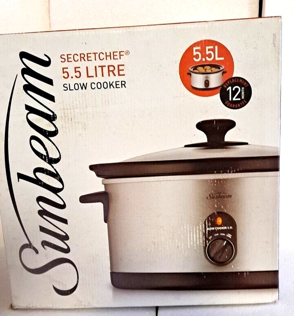 SUNBEAM SECRET CHEF Sow cooker model 5520 Brand New $44.99 - PicClick AU