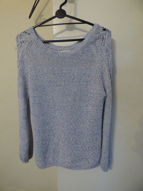 INDIGO COLLECTION MARKS & Spencer Cotton blend Jumper multi size UK 14 ...