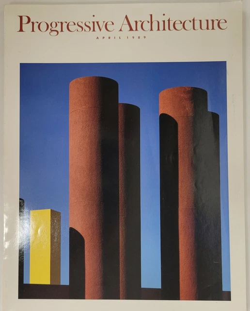 PROGRESSIVE ARCHITECTURE APR 1989 ~Frank Lloyd Wright Charnley House ...